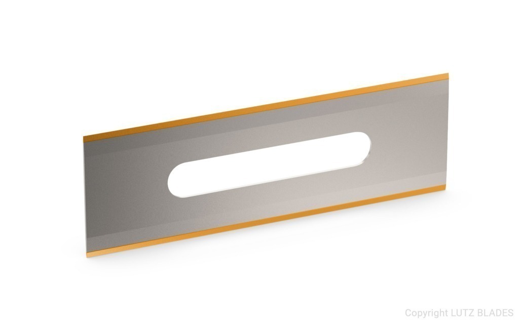 request Slotted hole blades from LUTZ BLADES